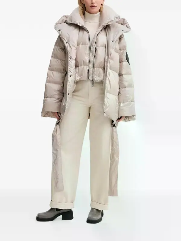 MMC STUDIO Hooded Quilted Jacket
