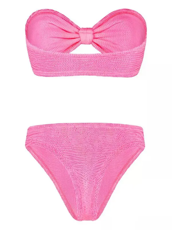 PARAMIDONNA Bow-design Bikini - Pink