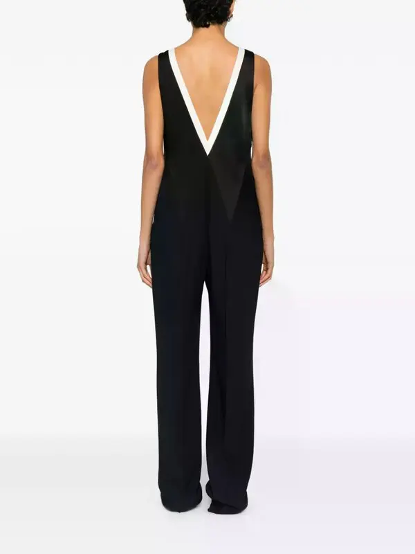 TOM FORD V-neck Sleeveless Jumpsuit