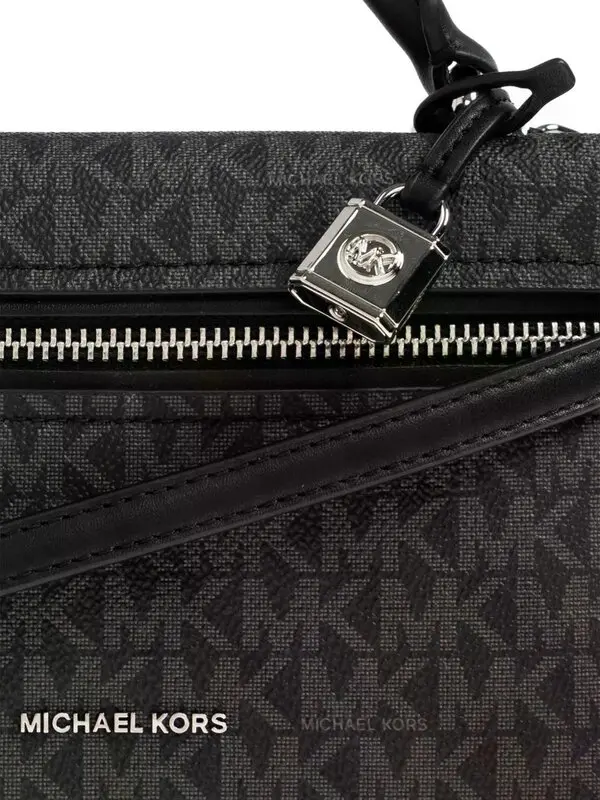 Michael Kors Jana Logo-pattern Crossbody Bag
