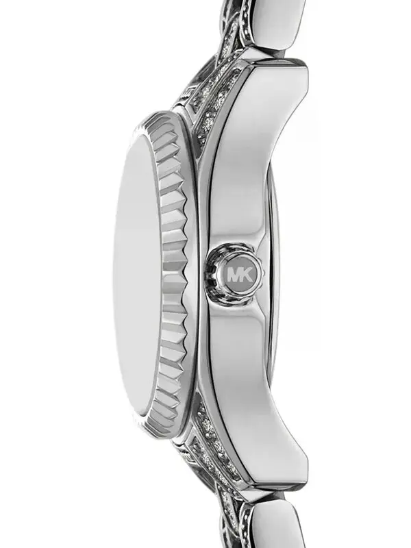 Michael Kors Mini Lexington Crystal Embellished Stainless Steel Watch
