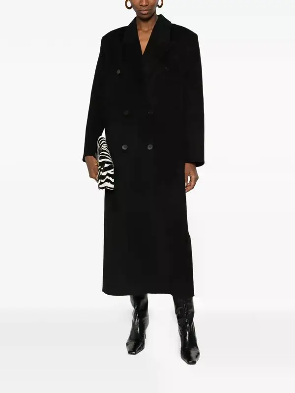 THE FRANKIE SHOP Gaia Double-breasted Coat