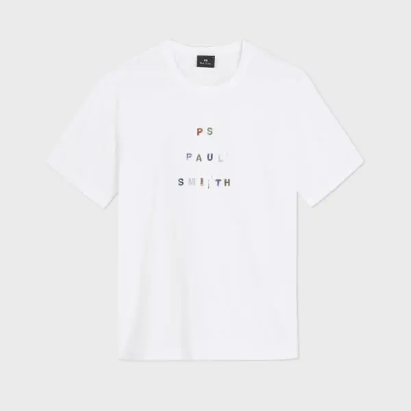 Paul Smith Regular-fit Stencil Print T-shirt