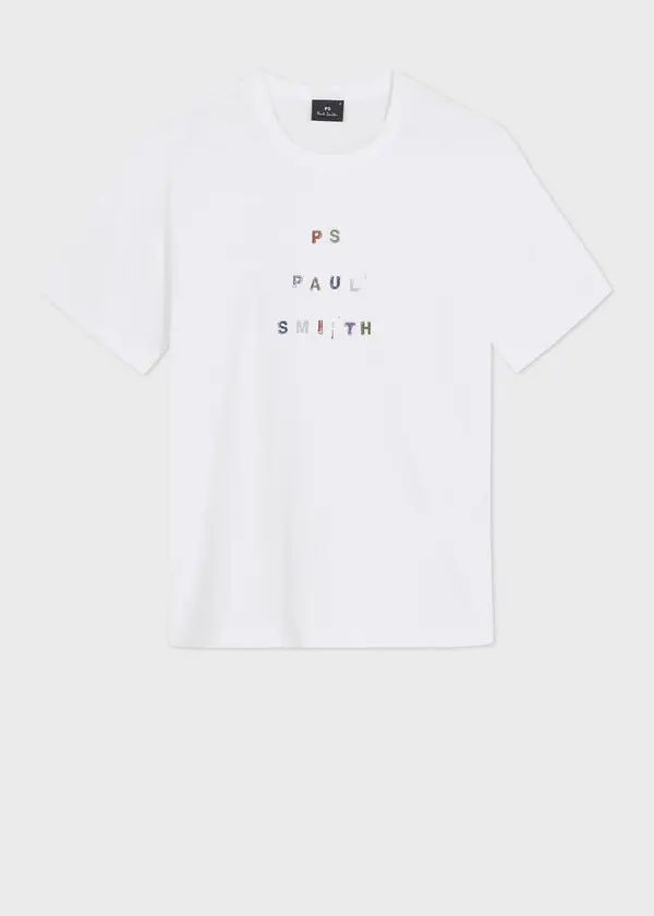 Paul Smith Regular-fit Stencil Print T-shirt