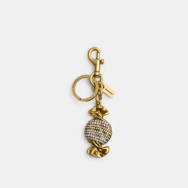 COACH® Candy Bag Charm - Brass/multi