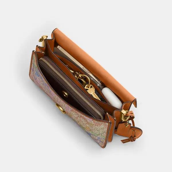 COACH Tabby Shoulder Bag 26 In Crystal Signature