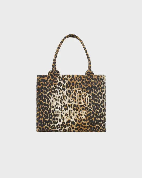 GANNI Large Easy Shopper Print Tote