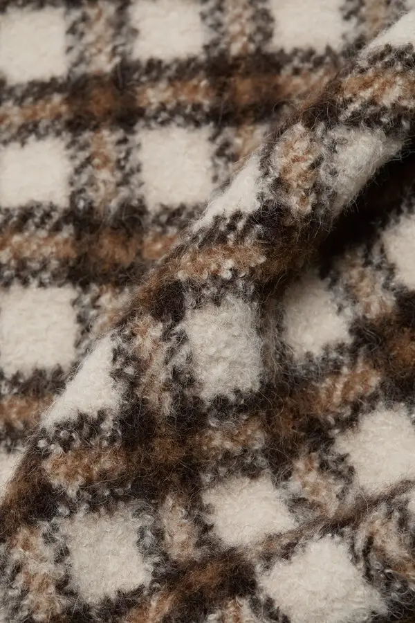 Acne Studios Checked Logo Scarf