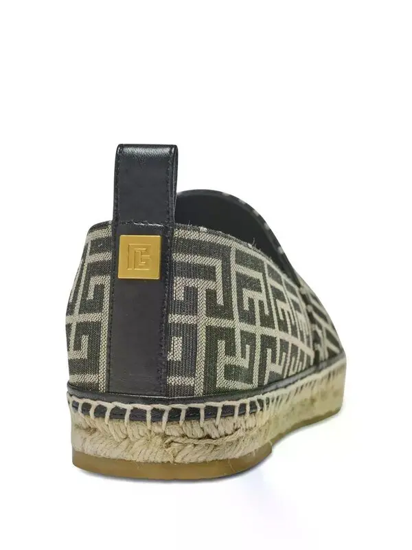 Balmain Monogram-jacquard Espadrilles