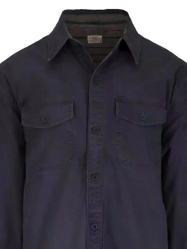 Faherty Brand Inlet Chest-pocket Button Overshirt