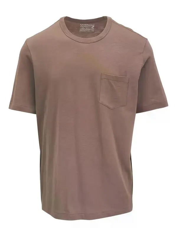 Faherty Brand Chest-pocket T-shirt - Brown