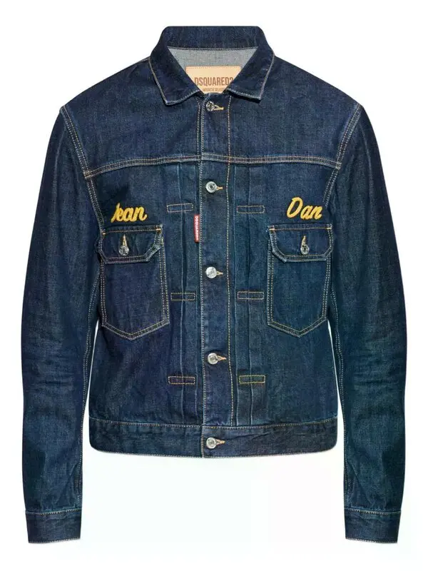 Dsquared2 Embroidered Denim Jacket