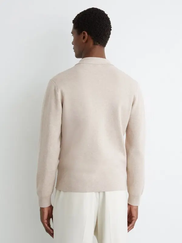 REISS Collared Button-through Cardigan