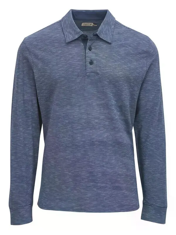 Faherty Brand Long-sleeve Polo Shirt