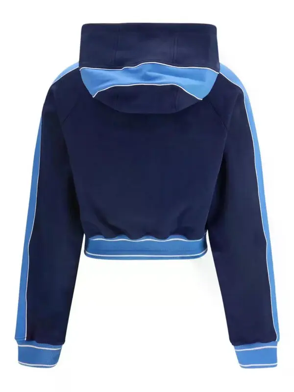 Casablanca Cropped Hoodie
