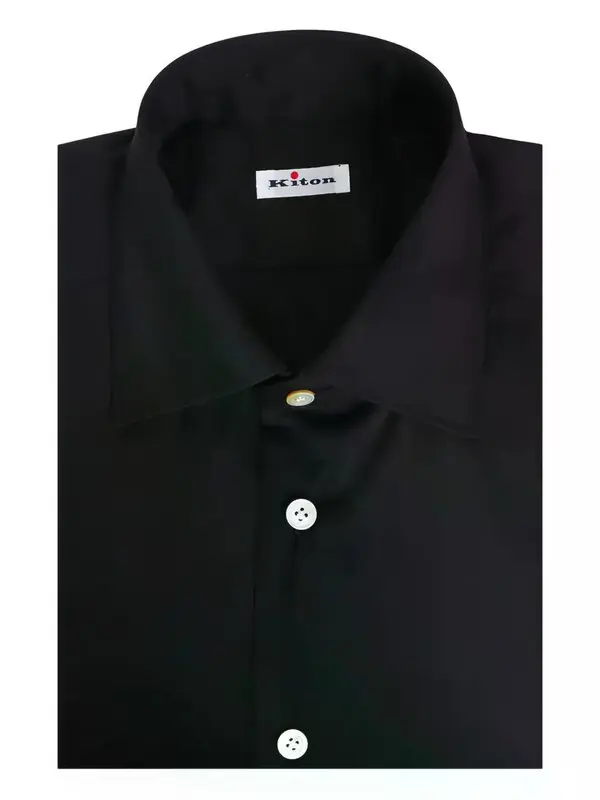 Kiton Cotton Button Shirt