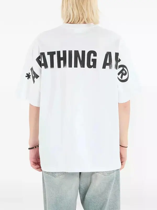A BATHING APE Ape Head-print Relaxed Fit T-shirt