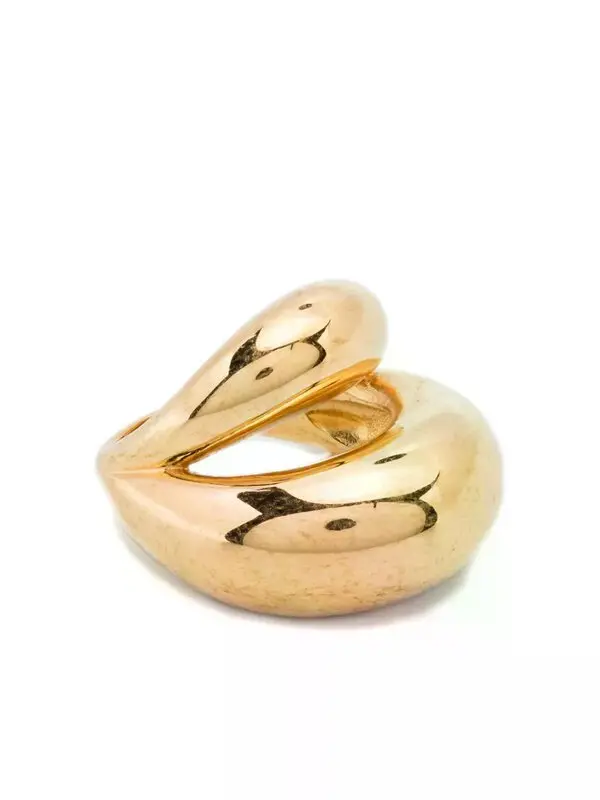 PANCONESI Double Blow Up Ring - Gold