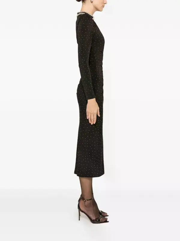 NISSA Embellished Midi Dress