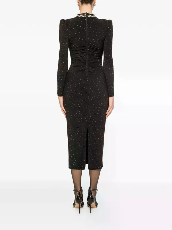 NISSA Embellished Midi Dress