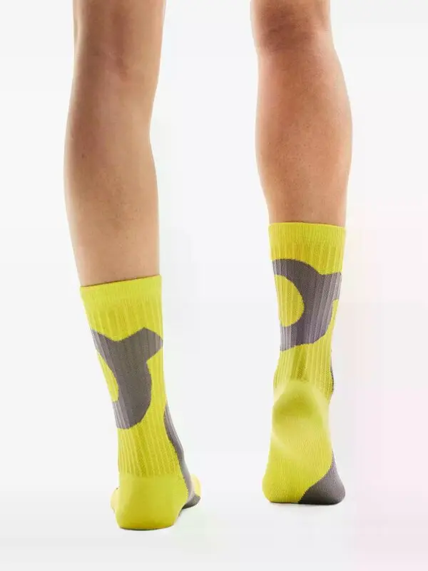 On Logo-patterned Crew Socks