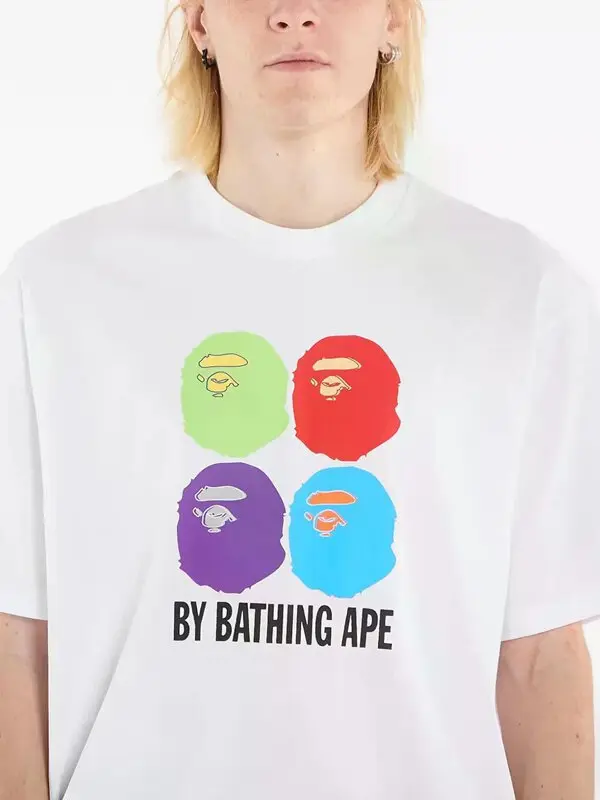 A BATHING APE Multi Ape Head T-shirt