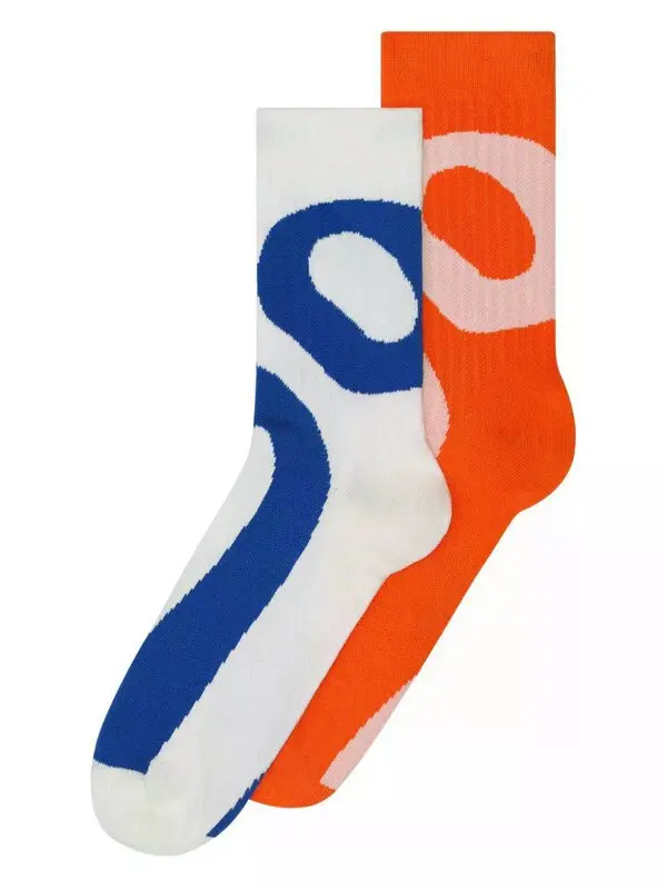 On Liquid Logo Socks Pack - White