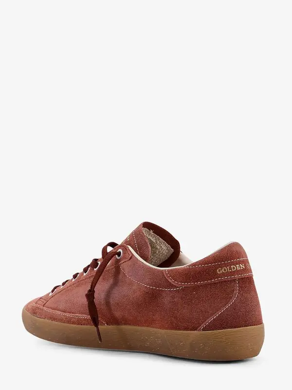 GOLDEN GOOSE Super Star Double Quarter Suede Sneakers - Brown