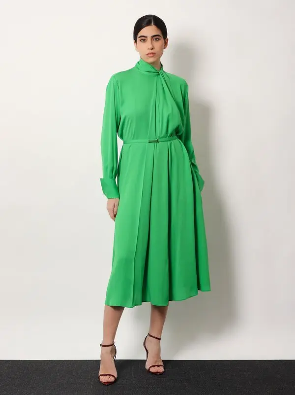 TOM FORD Silk Belted Dress