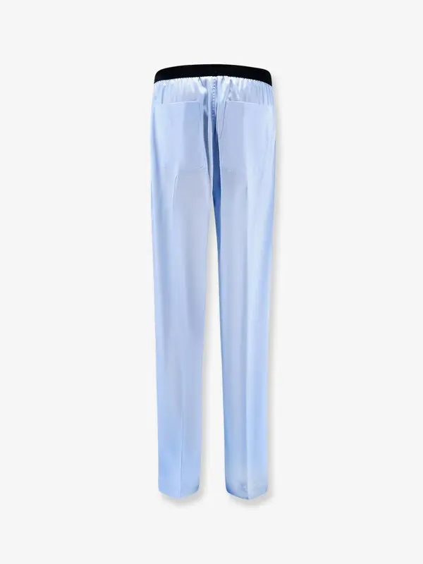 TOM FORD Stretch Satin Pyjamas - Blue