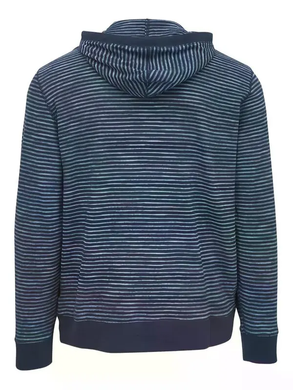 Faherty Brand Striped Sunwashed Hoodie