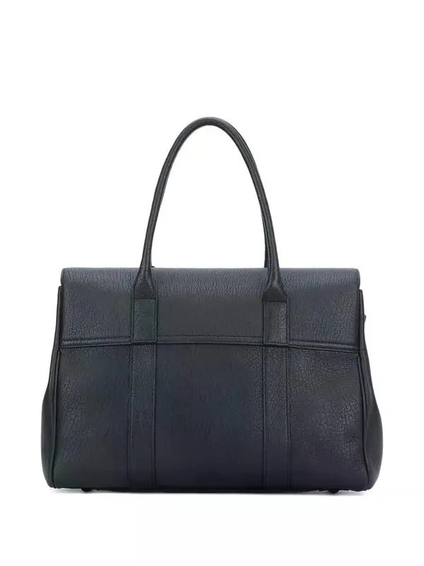 Mulberry Bayswater Leather Tote Bag - Black