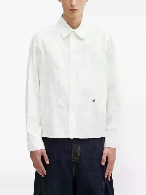 ADER ERROR Distressed Shirt