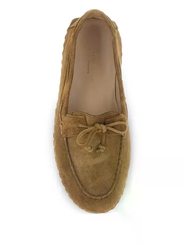 Le Monde Beryl Laced Loafers - Brown