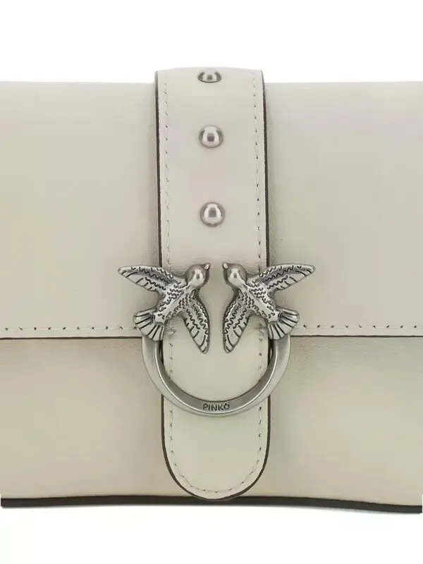 Pinko Love One Slouchy Crossbody Bag - Neutrals