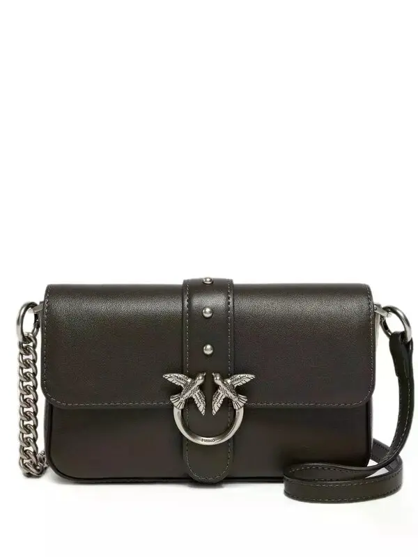 Pinko Love One Slouchy Crossbody Bag - Neutrals