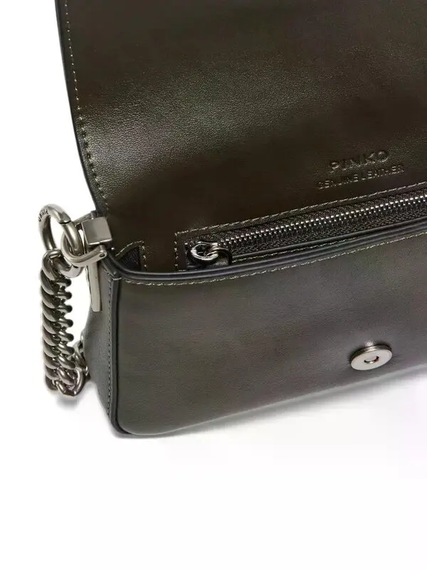 Pinko Love One Slouchy Crossbody Bag - Neutrals
