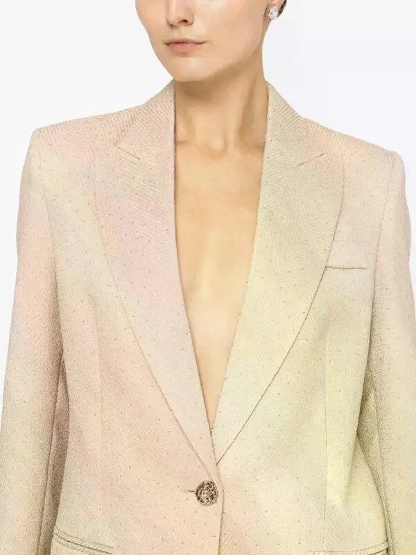 NISSA Rhinestone Embellished Blazer