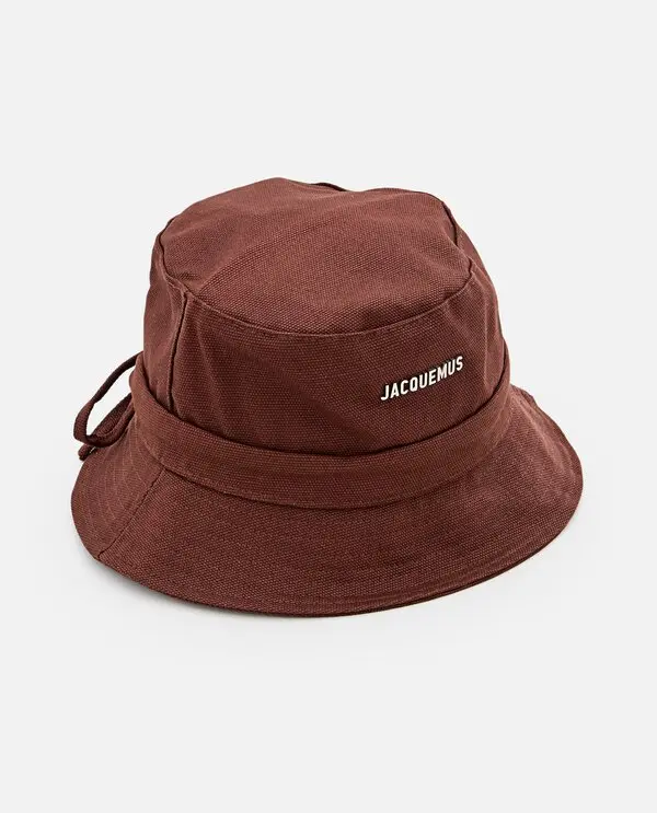 Jacquemus Le Bob Gadjo Bucket Hat - Marrone