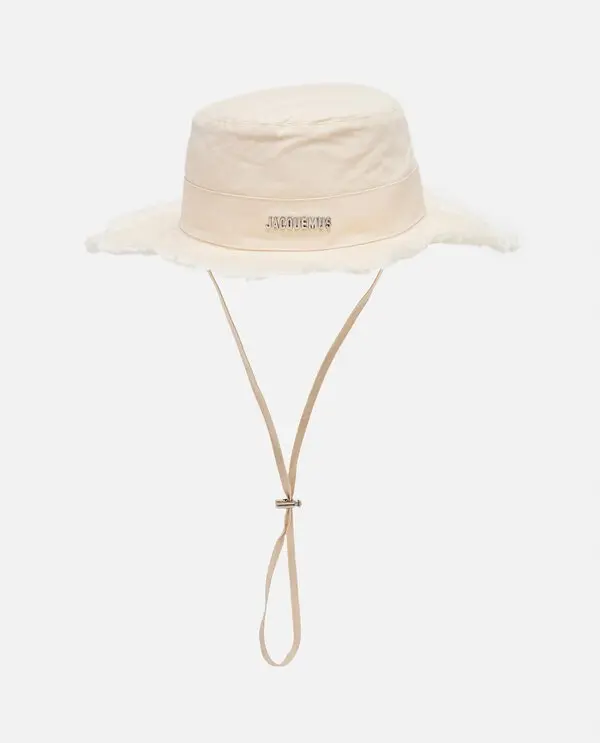 Jacquemus Le Bob Artichaut Bucket Hat - White