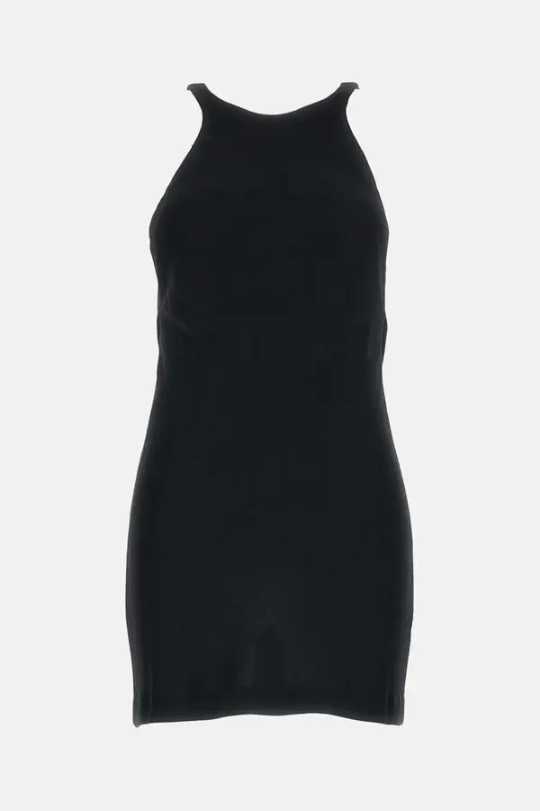 Andamane Carmen Mini Dress - Black