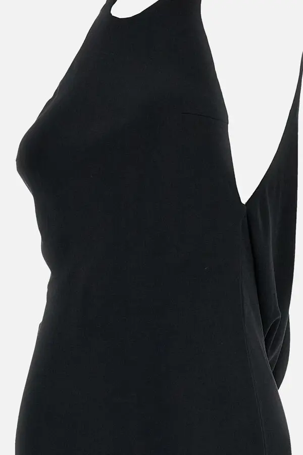 Andamane Carmen Mini Dress - Black