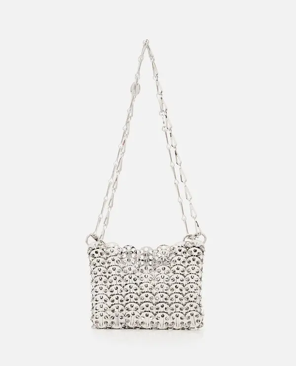Rabanne 1969 Nano Shoulder Bag - Silver
