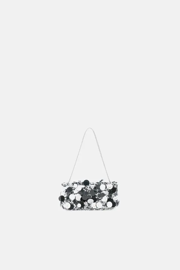 Rabanne Sequined Shoulder Bag