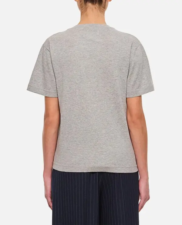 Extreme Cashmere Cotton And Cashmere T-shirt - Grey