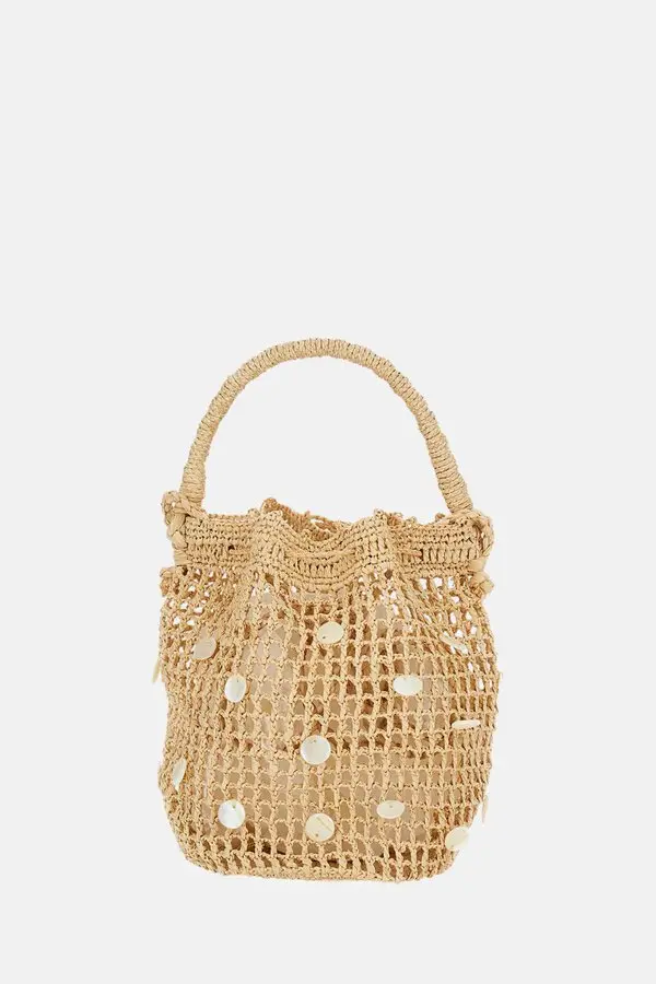 Alanui Raffia Bucket Bag