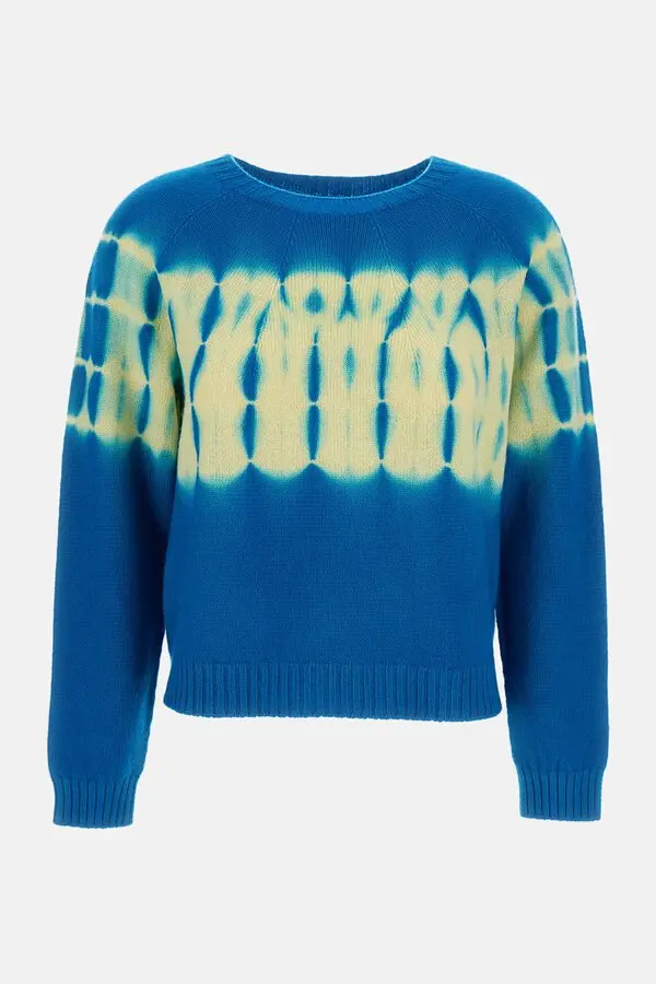SUZUSAN Cashmere Crewneck Pullover - Multicolor