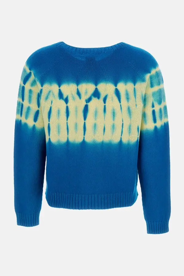 SUZUSAN Cashmere Crewneck Pullover - Multicolor