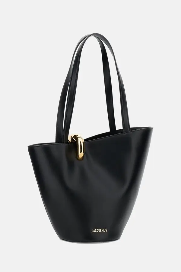 Jacquemus Le Bambola Moyen Bucket Bag - Black