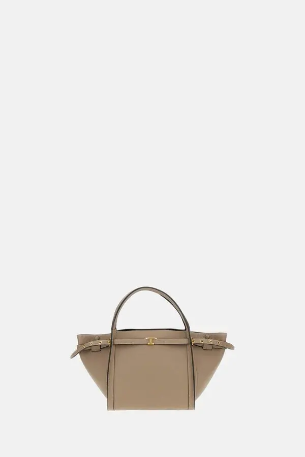 TOD'S Small Leather Shopper